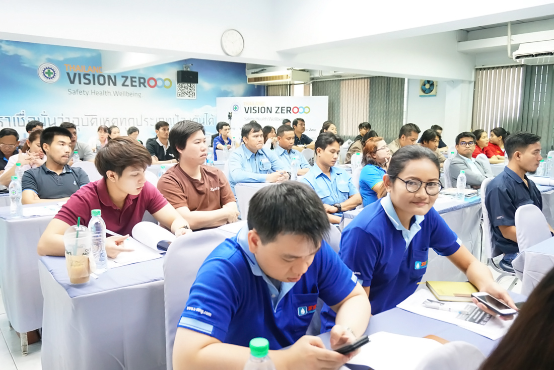 โครงการ “พัฒนาสถานประกอบกิจการต้นแบบ Thailand Vision Zero-สู่วัฒนธรรมเชิงป้องกันอย่างยั่งยืน ...